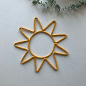 Rope Wire Sun , Great Wall Decor for Kids and Babies Nursery - Etsy