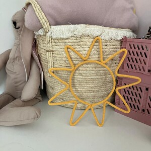 Rope Wire Sun , Great Wall Decor for Kids and Babies Nursery - Etsy