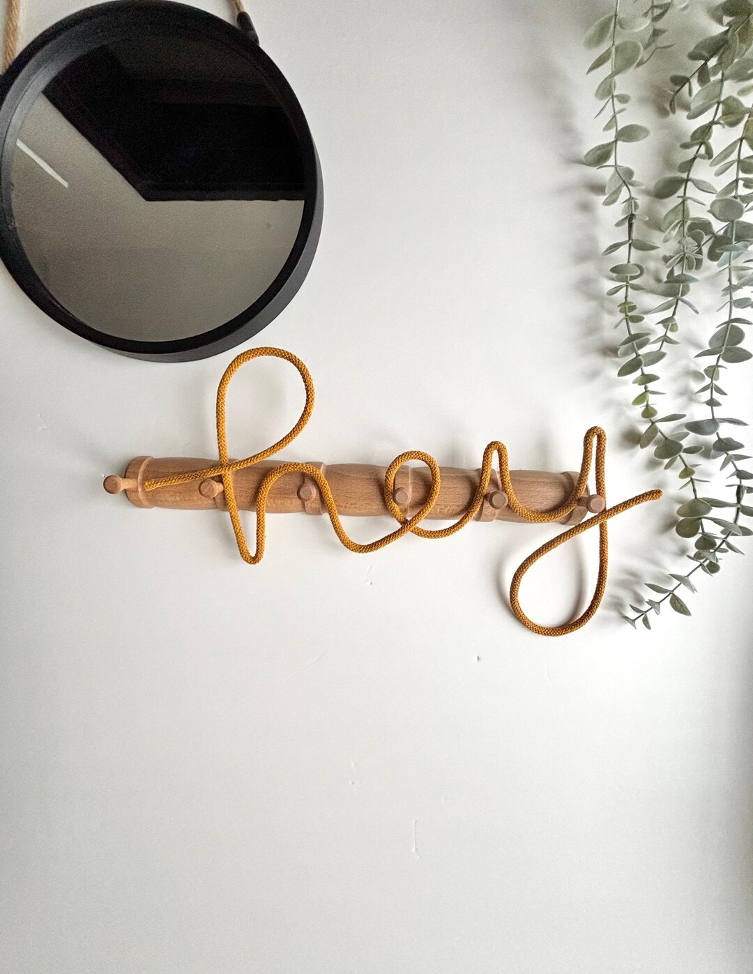 Hey Wall Decorative Sign for the Hall Welcome Wall Hanging for Kids ...