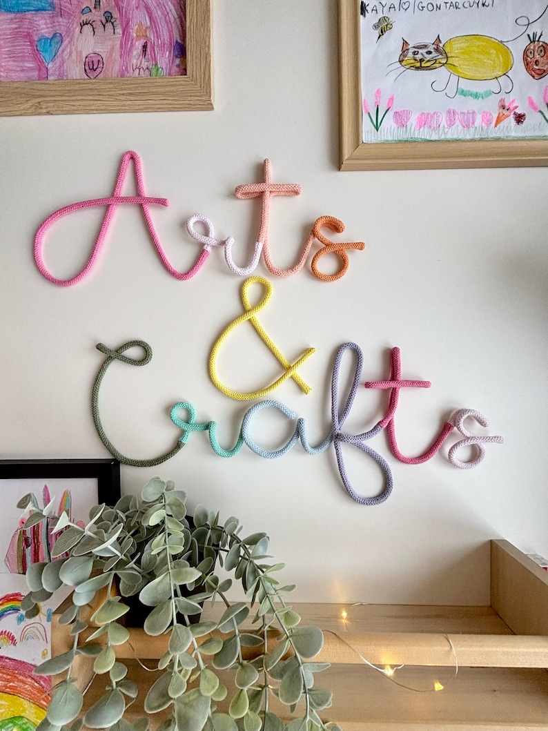 Custom Arts & Crafts Sign for Craft Room, Workshop, Classes or Kids ...