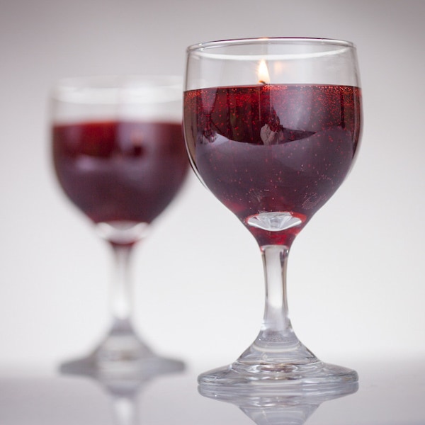 Wine Scented Candle - Etsy