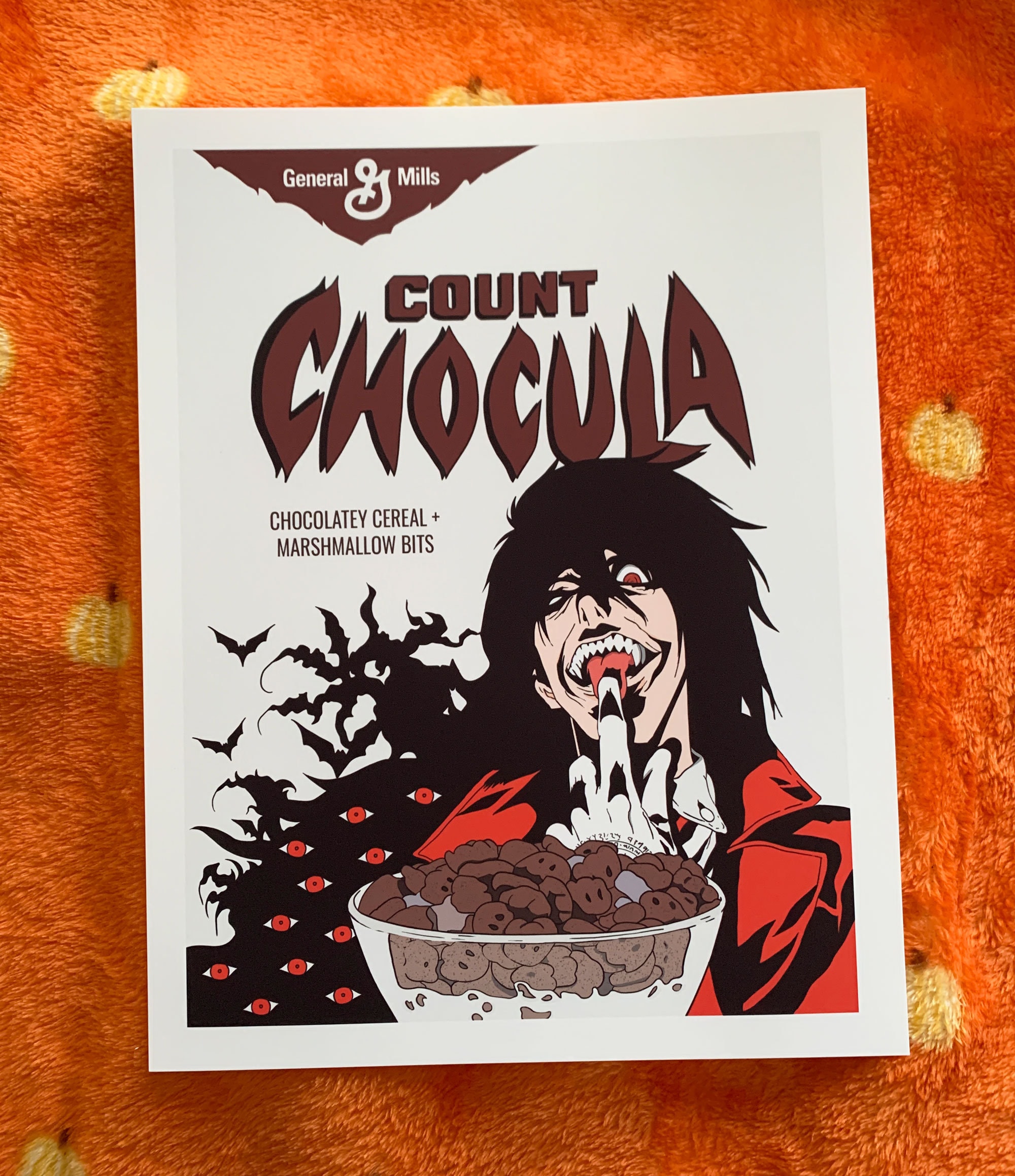 Alucard Count Chocula 8.5x11 Art Print - Etsy