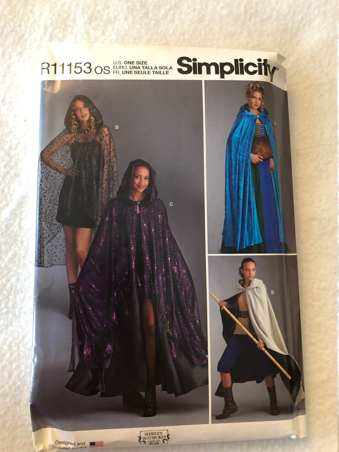 Simplicity Paper Pattern 11153/11855, Womens Cloaks and Capes, Womens ...