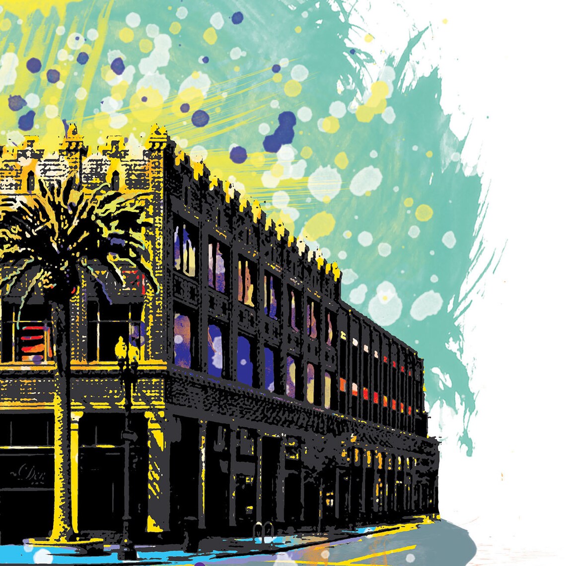 Oakland Print Oakland Skyline Oakland Art Oakland Poster - Etsy