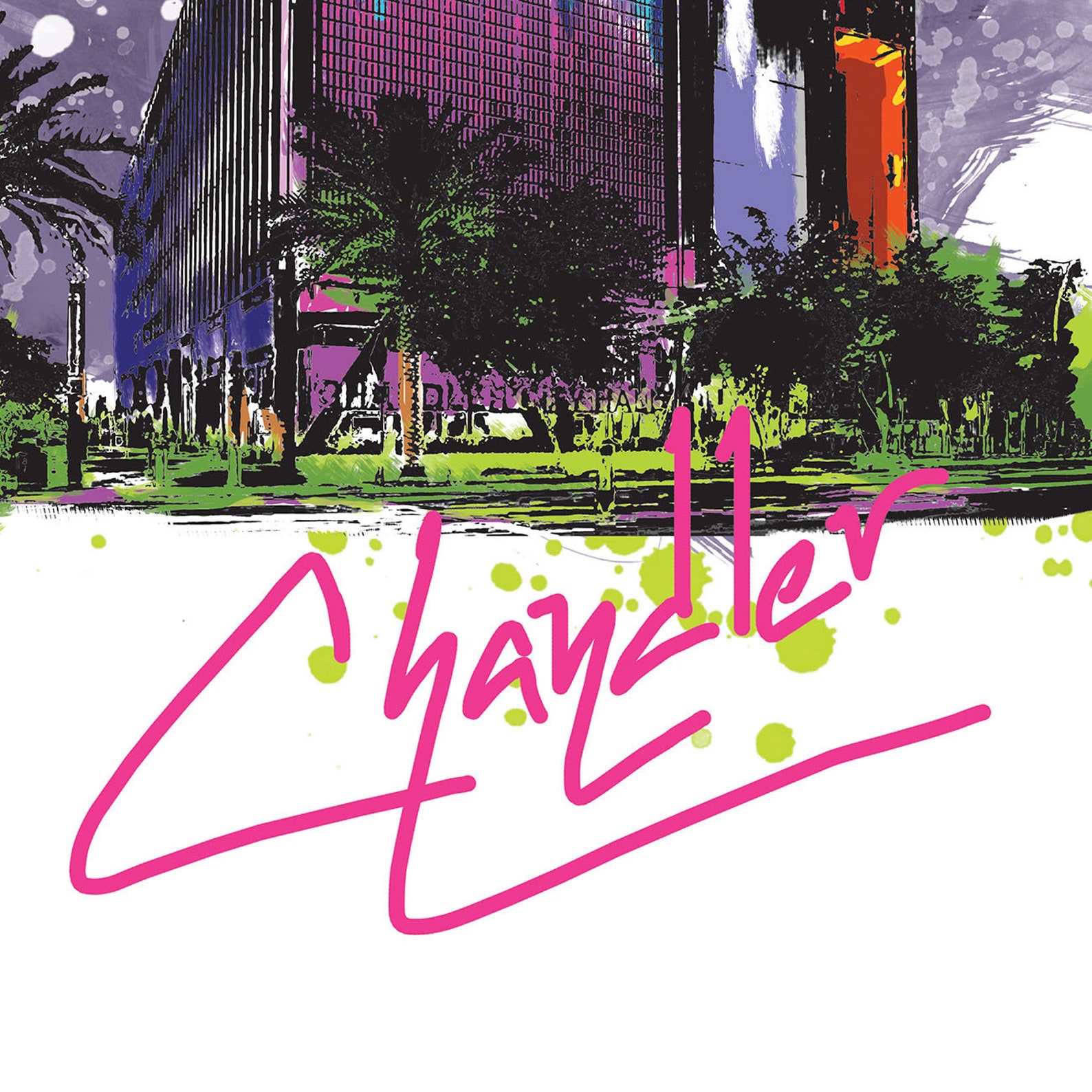 Chandler Print Chandler Skyline Chandler Art Chandler | Etsy