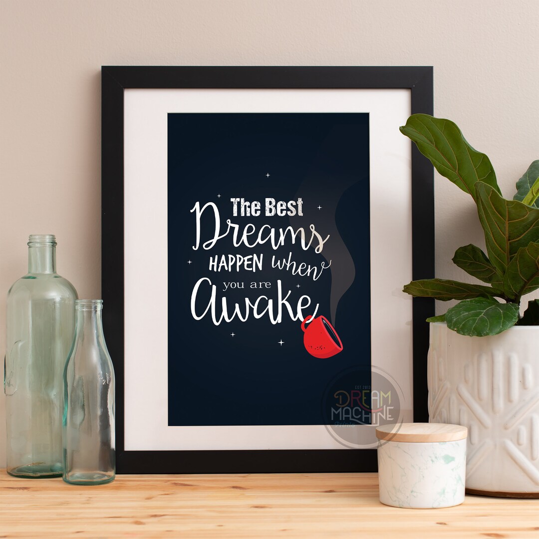 Motivational Poster the Best Dreams Happen When You Are Awake ...