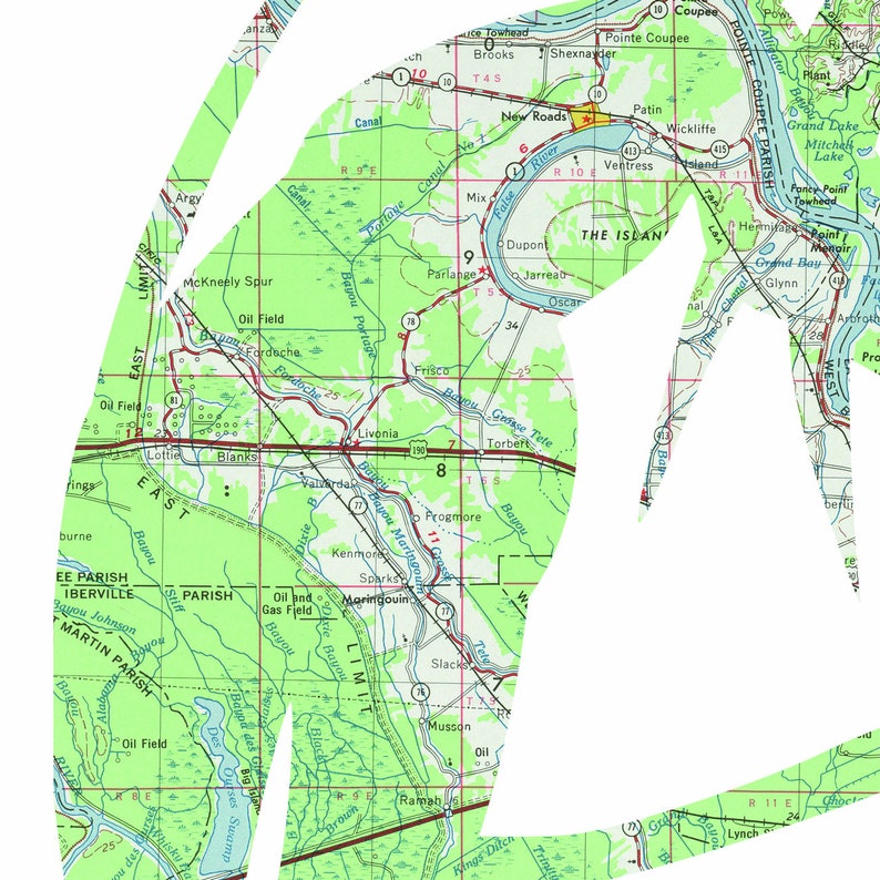 Baton Rouge Print Baton Rouge Skyline Baton Rouge Art Baton - Etsy