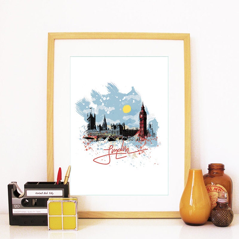 London Art London Print London Art Print London Wall Art | Etsy