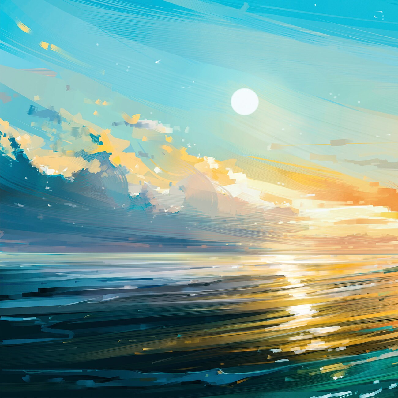 North Shore Ocean Wave Art, North Shore Art, North Shore Poster, North ...