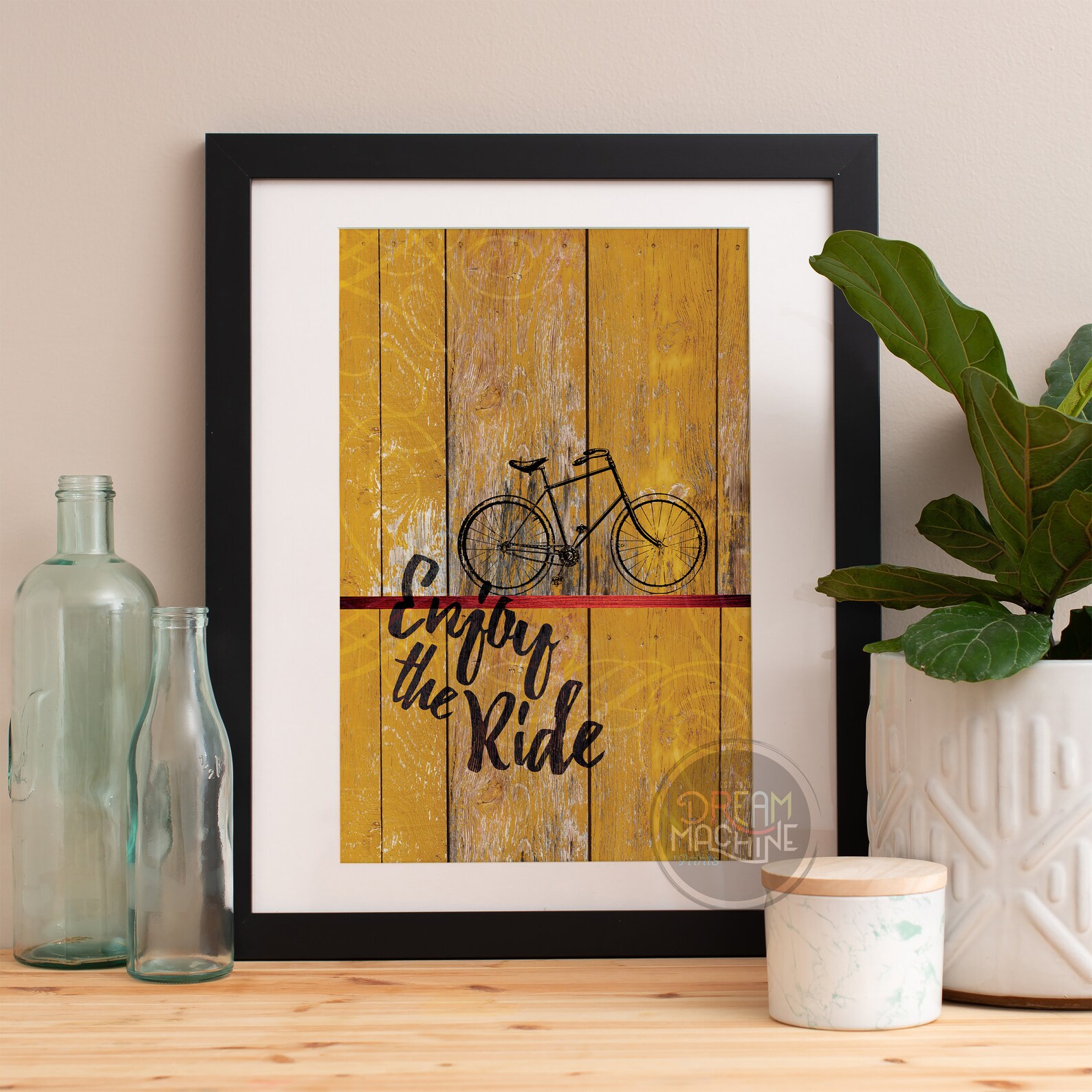Motivational Poster Enjoy the Ride Inspirational Quote - Etsy