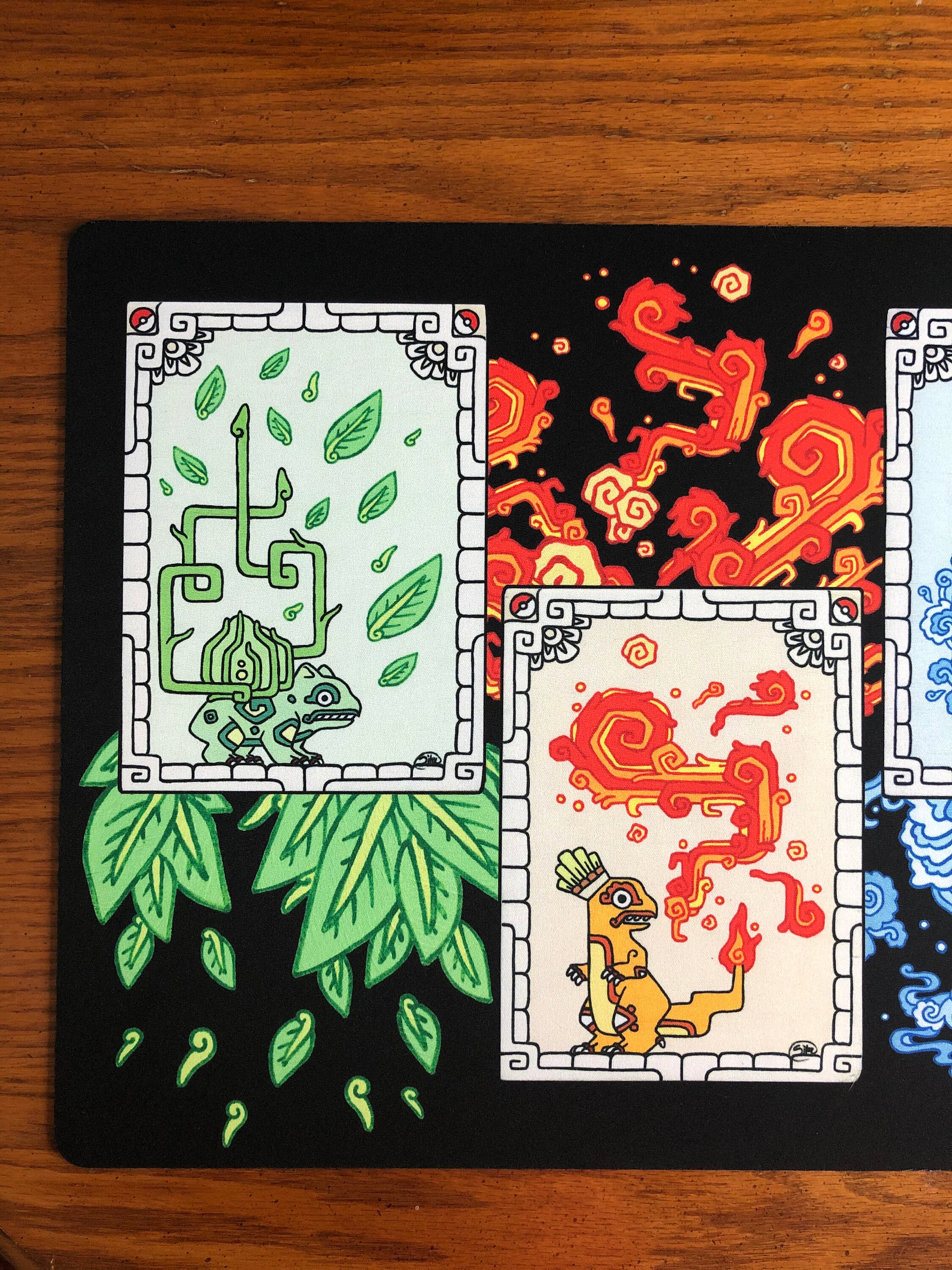 Mixed Media & Collage Art & Collectibles Paper 20x16 Bulbasaur Pokemon ...