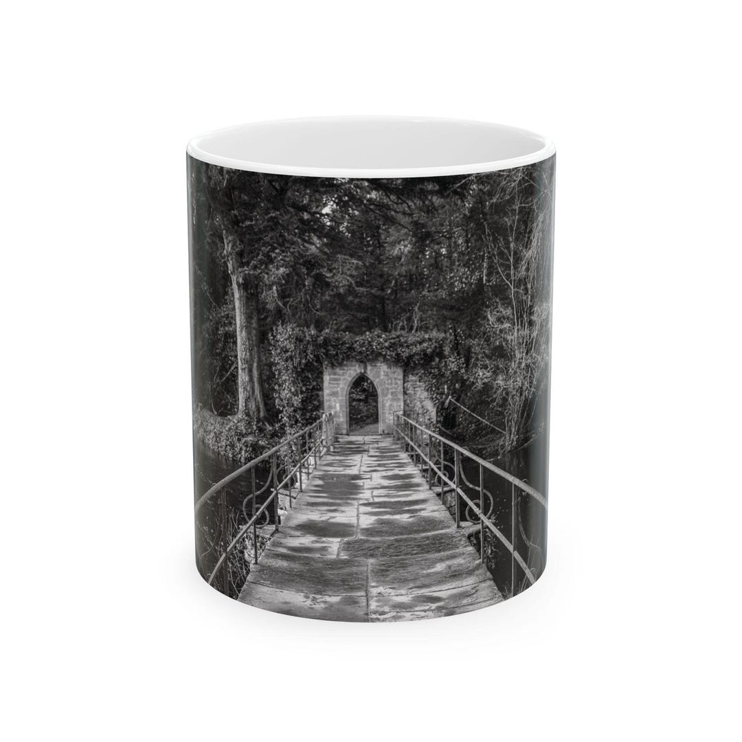 Black and White Cong Wood National Forest Mug - Ireland Gift for Nature ...