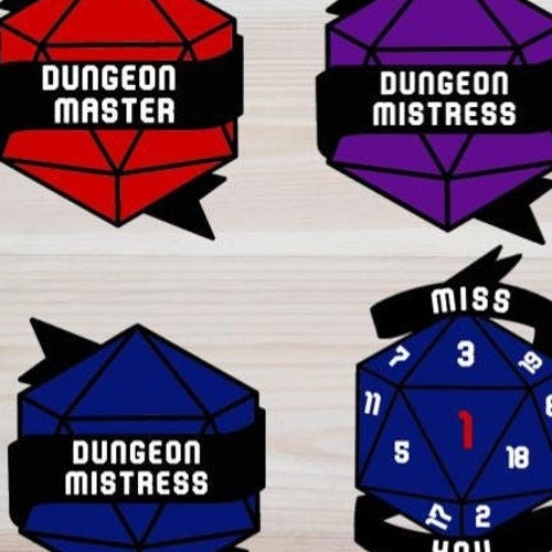 Dnd Class Stickers Vinyl Waterproof Sticker Class Hit Dice | Etsy
