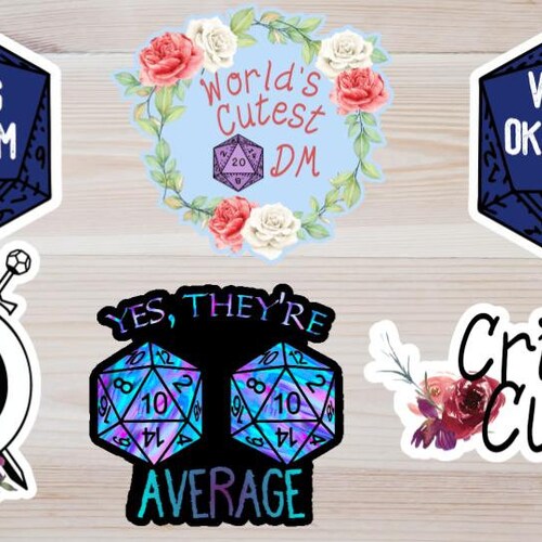 Dnd Stickers - Etsy