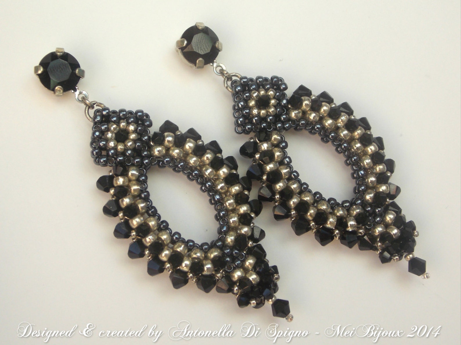 DIY Photo Tutorial Victoria Earrings / PDF Tutorial With Detailed ...