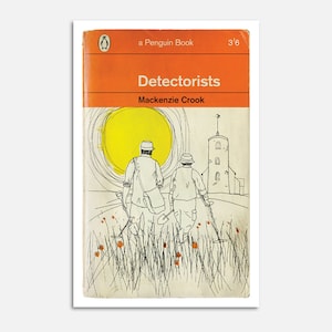 Detectorists Penguin, Puffin and Pelican Book Cover Postcards A6 Pack ...