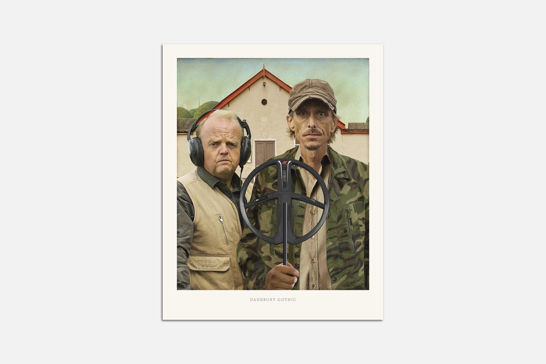 Detectorists, Danebury Gothic Print 20 X 25cm - Etsy UK