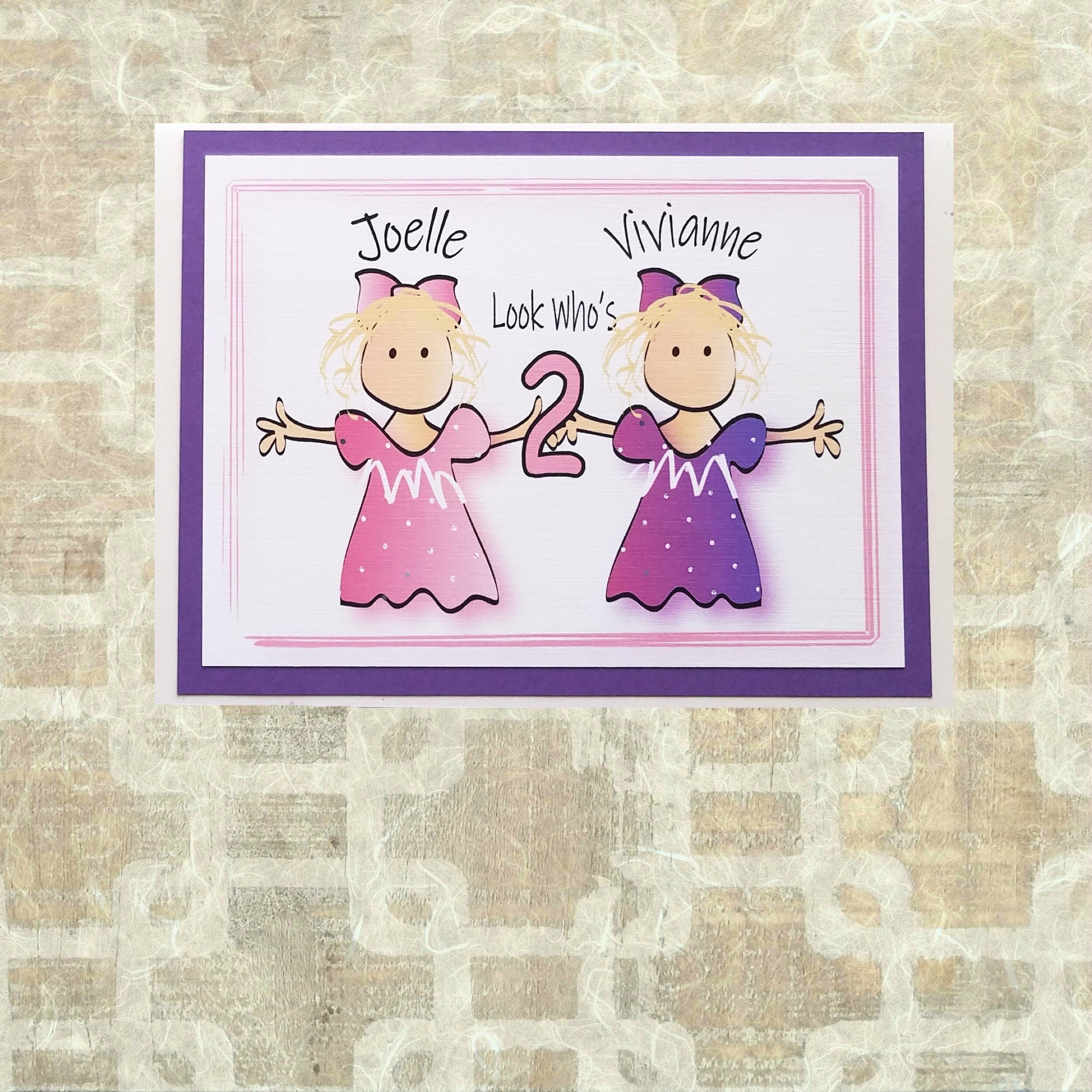 Happy Birthday Twin Girls