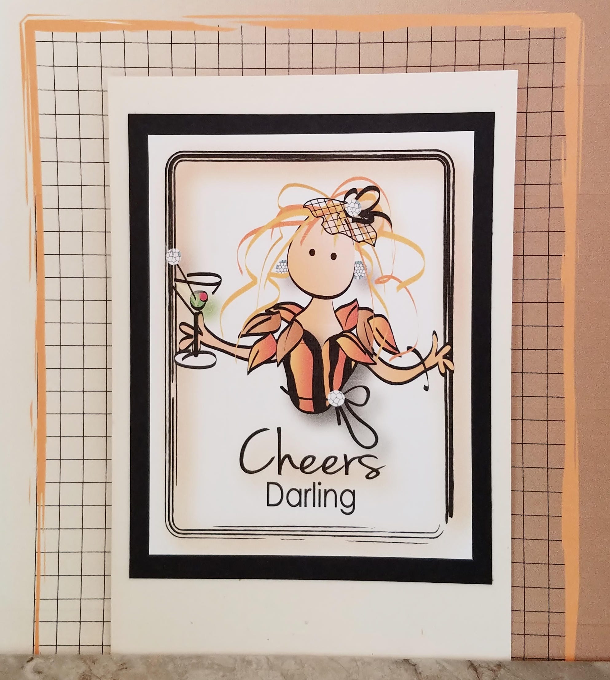 Sassy And Classy Birthday Card For Female Cheers To Her Etsy