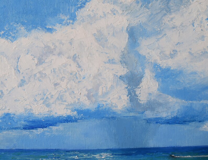 Seascape Oil Painting Tropical Beach Artwork Ocean Scene Art - Etsy Seascape Oil Painting Tropical Beach Artwork Ocean Scene Art - Etsy