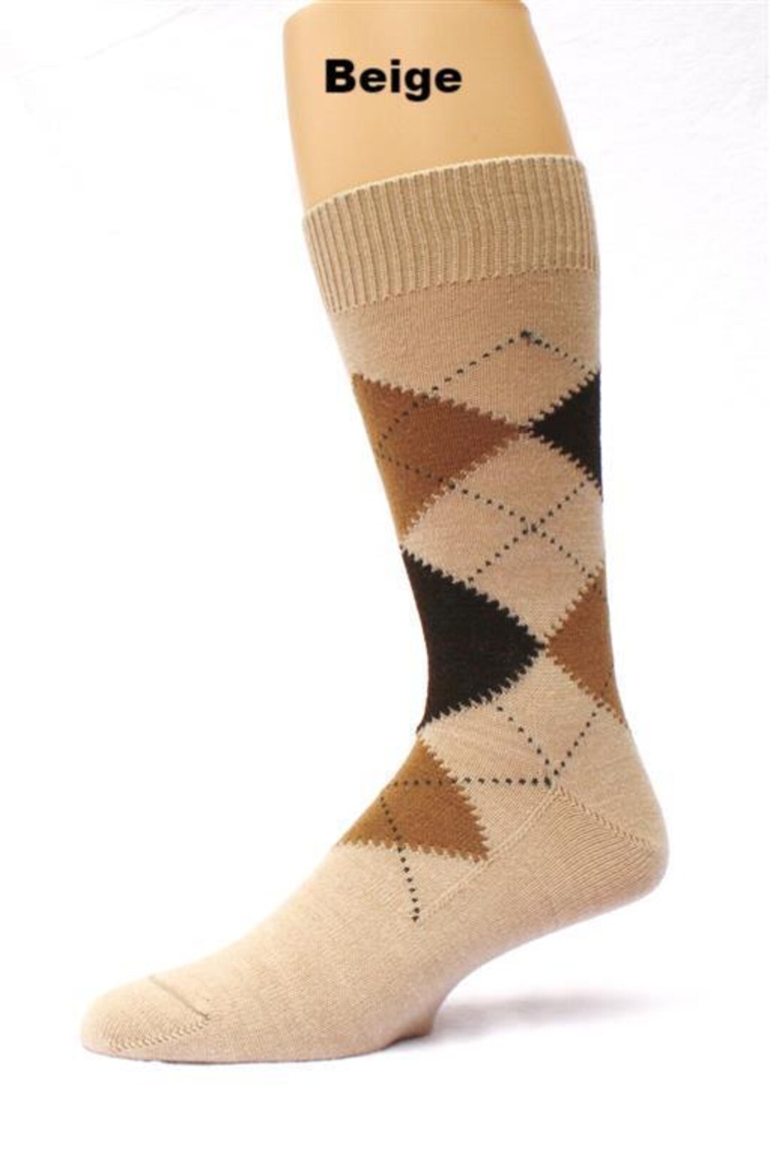 Alpaca Argyle Socks - Etsy