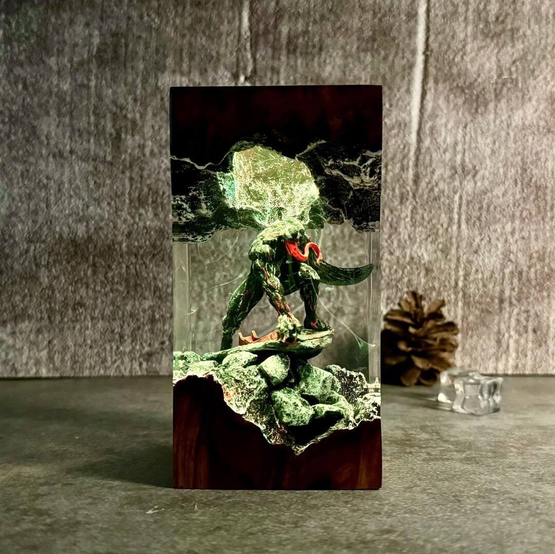 Axolotl Lamp, Mexican Salamander Resin Lamp, Ocean Night Lights ...