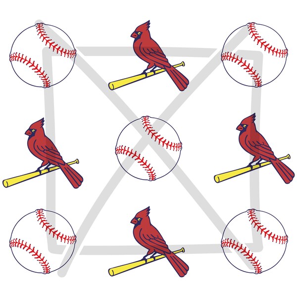 Baseball Tic Tac Toe - Etsy