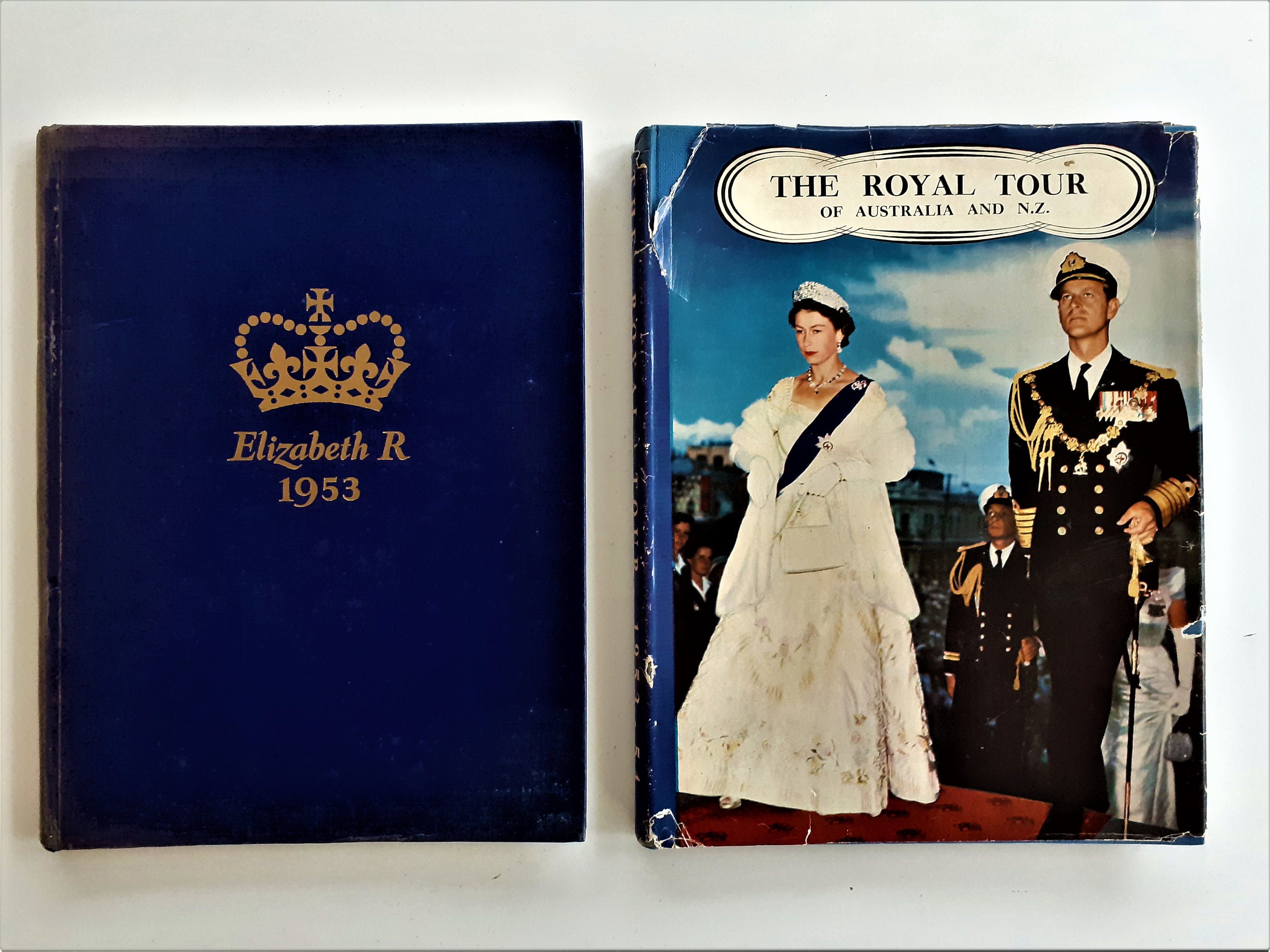Queen Elizabeth II Books, Coronation Souvenir, Tour of Australia New ...