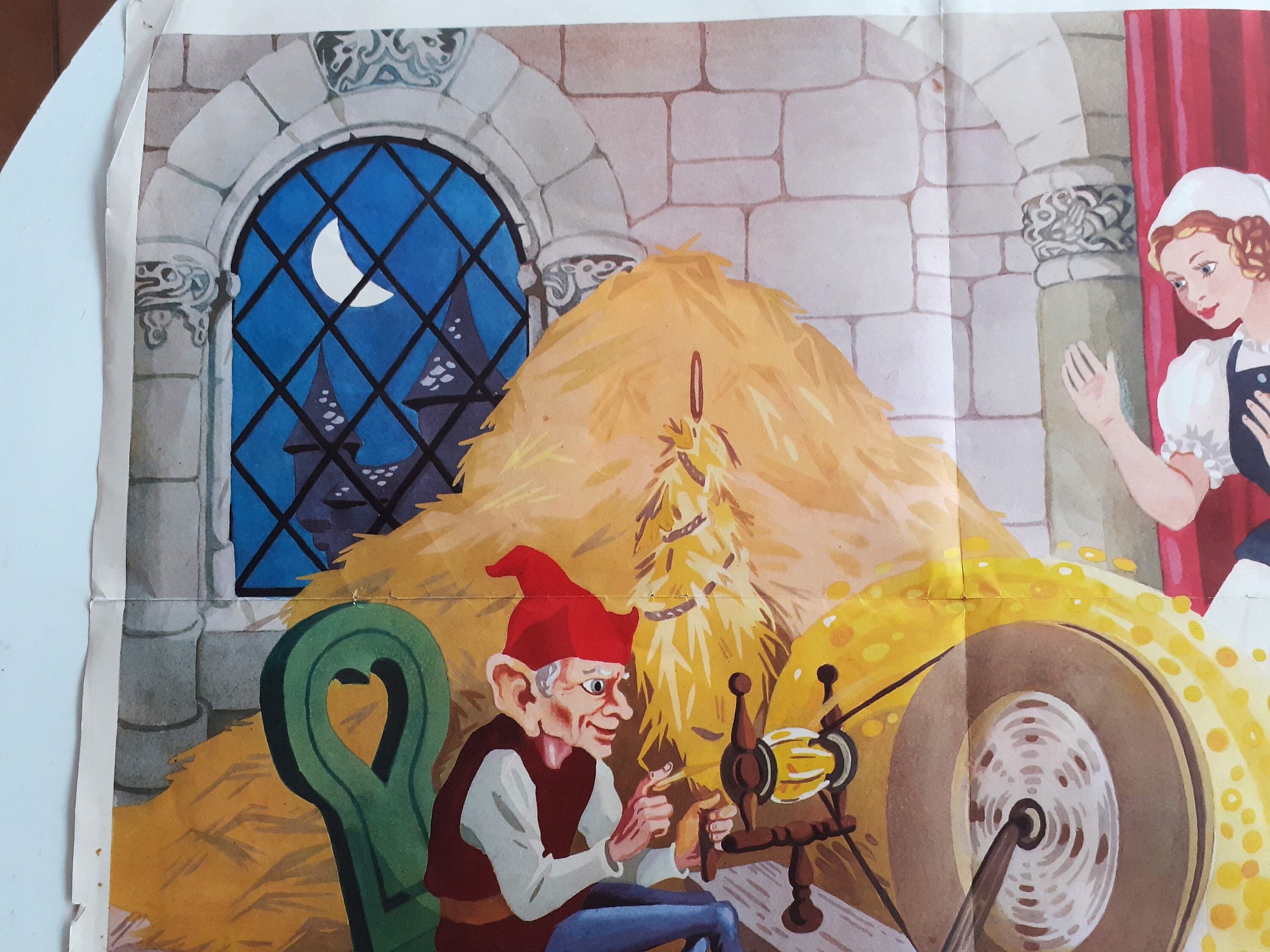 Vintage Fairy Tale Poster, Child's Room Wall Art, Turtle Head for Fancy ...