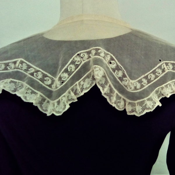 Vintage Lace Collar - Etsy