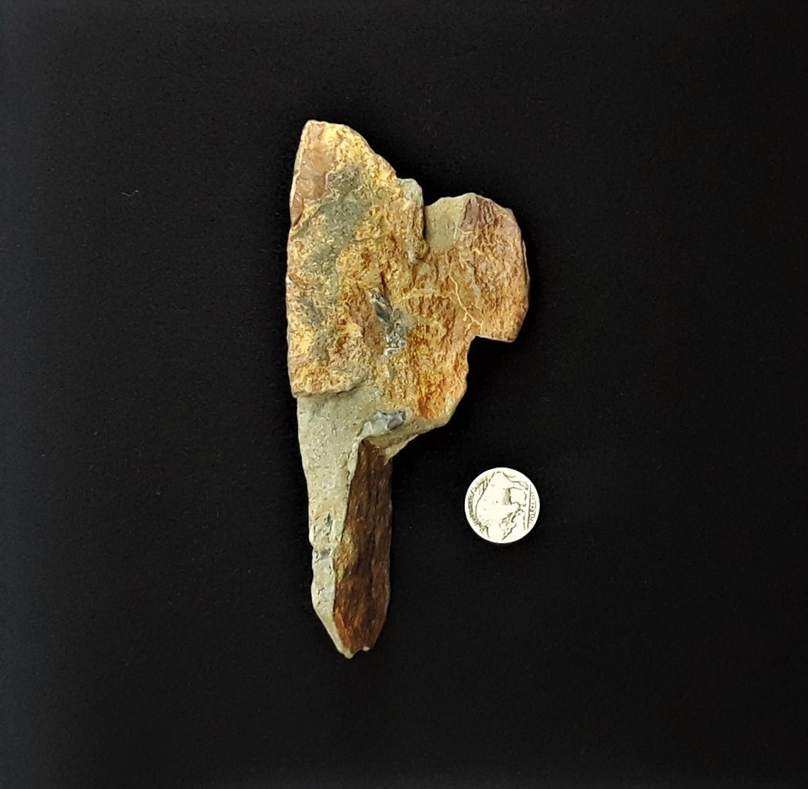 Ancient Stone Mattock - Stemmed Hoe Bird Effigy Artifact - Etsy