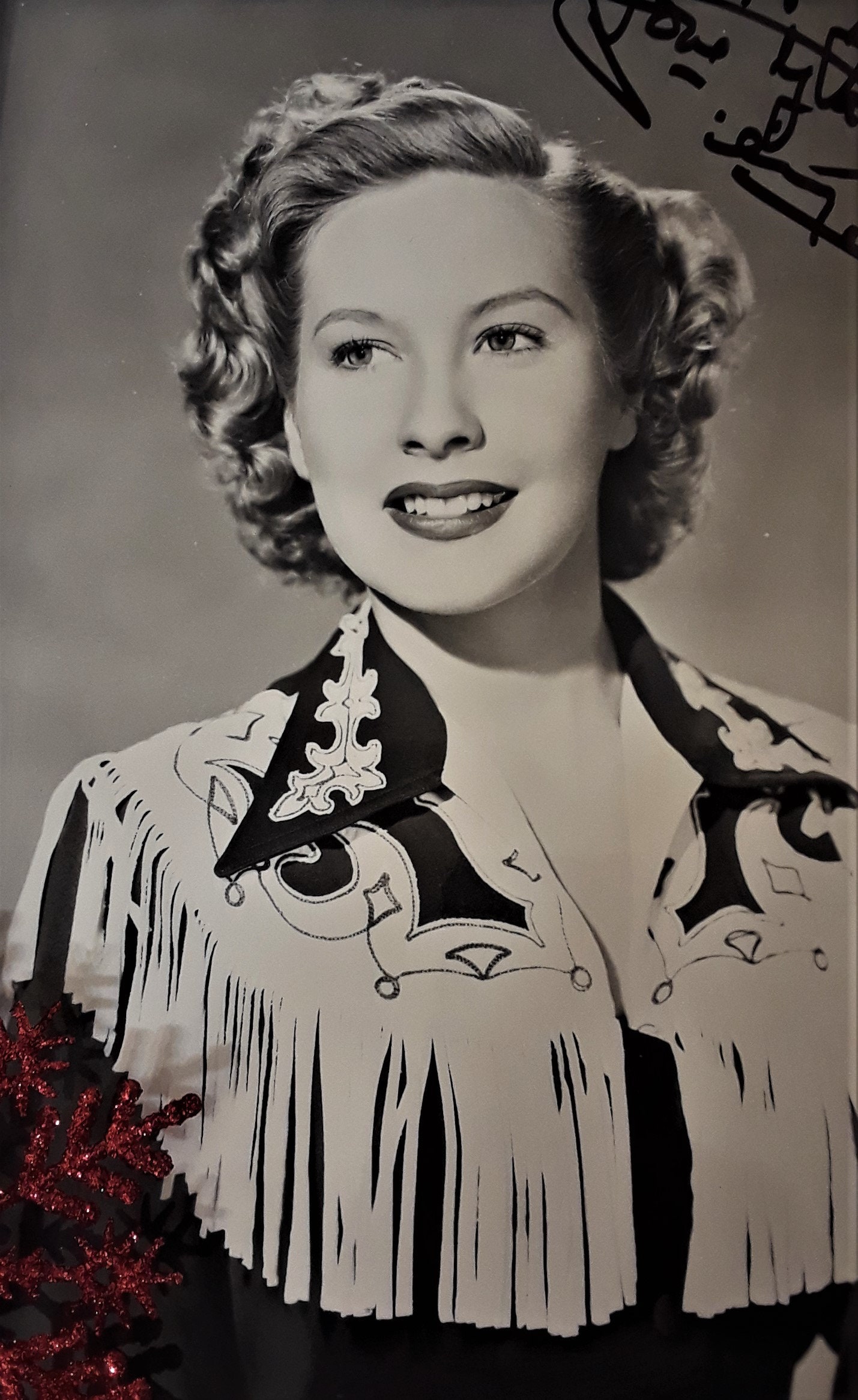 Penny Edwards inscrito Vintage Hollywood Celebridad Fotografía 8x10 ...