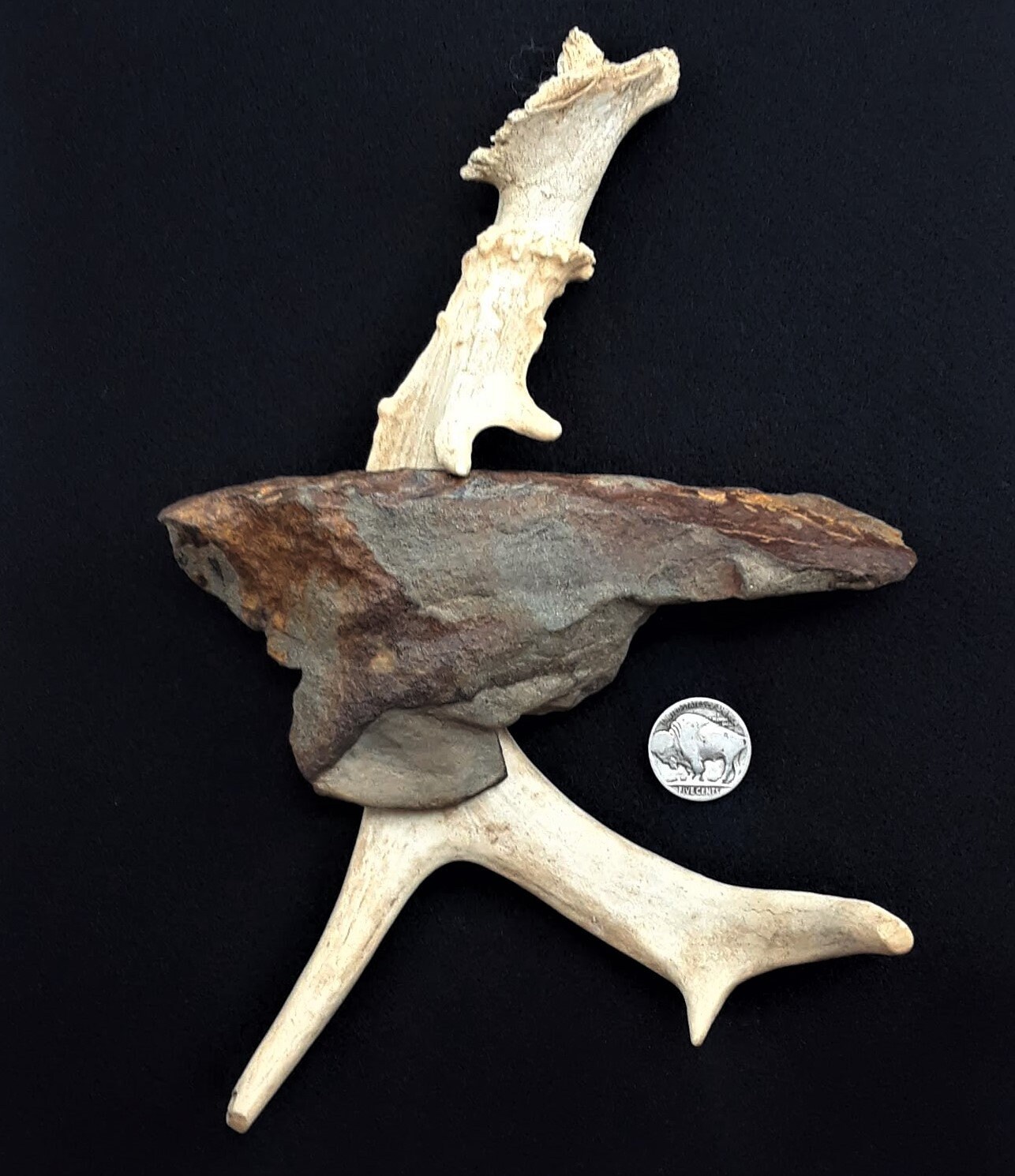 Ancient Stone Mattock - Stemmed Hoe Bird Effigy Artifact - Etsy