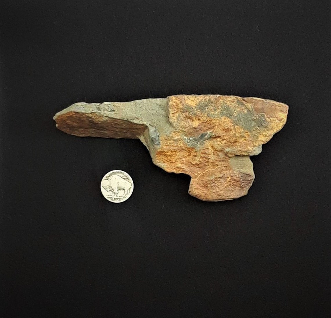 Ancient Stone Mattock - Stemmed Hoe Bird Effigy Artifact - Etsy