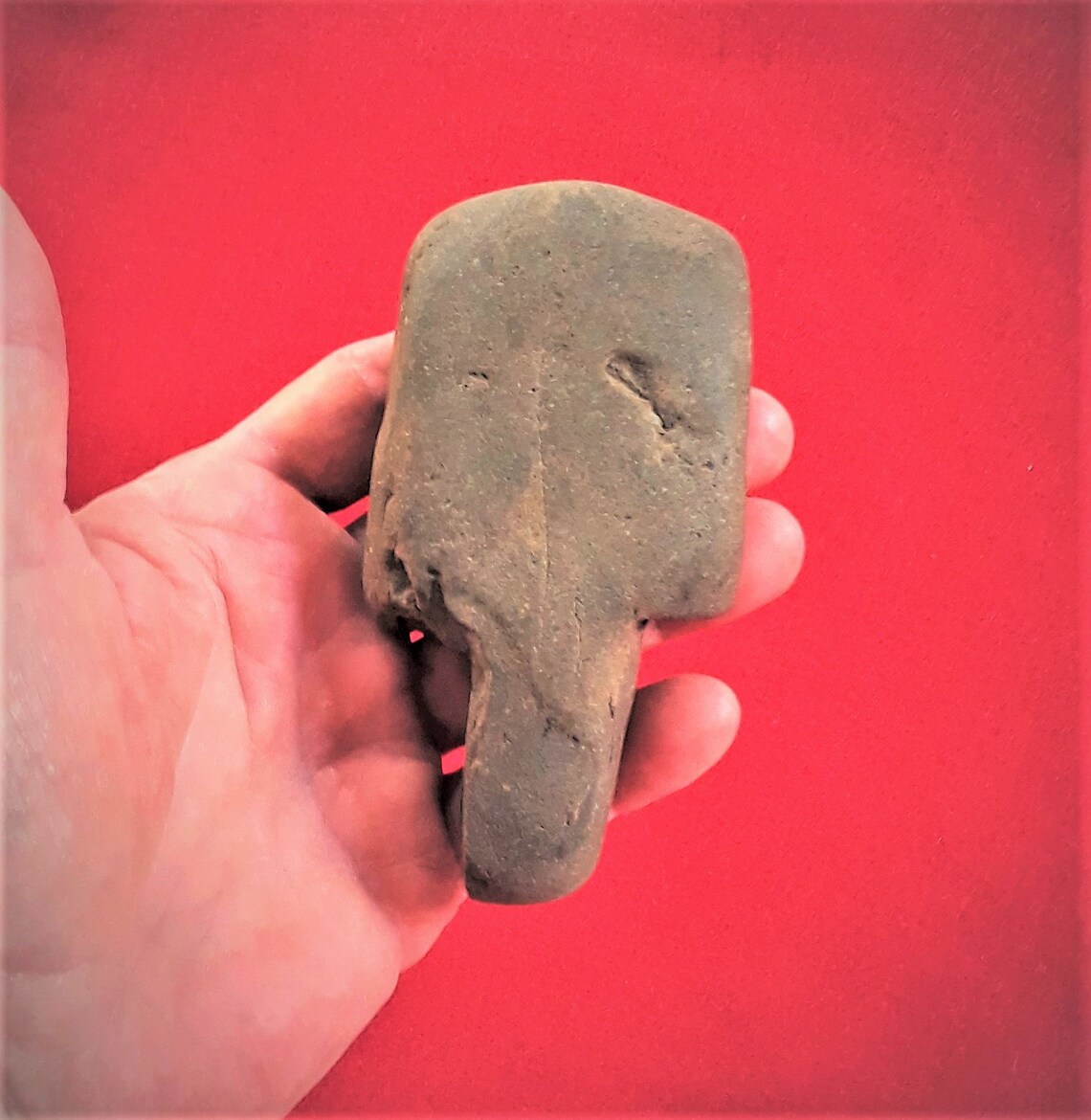 Ancient Stemmed Club Hand Maul Hammer Stone Artifact - Etsy