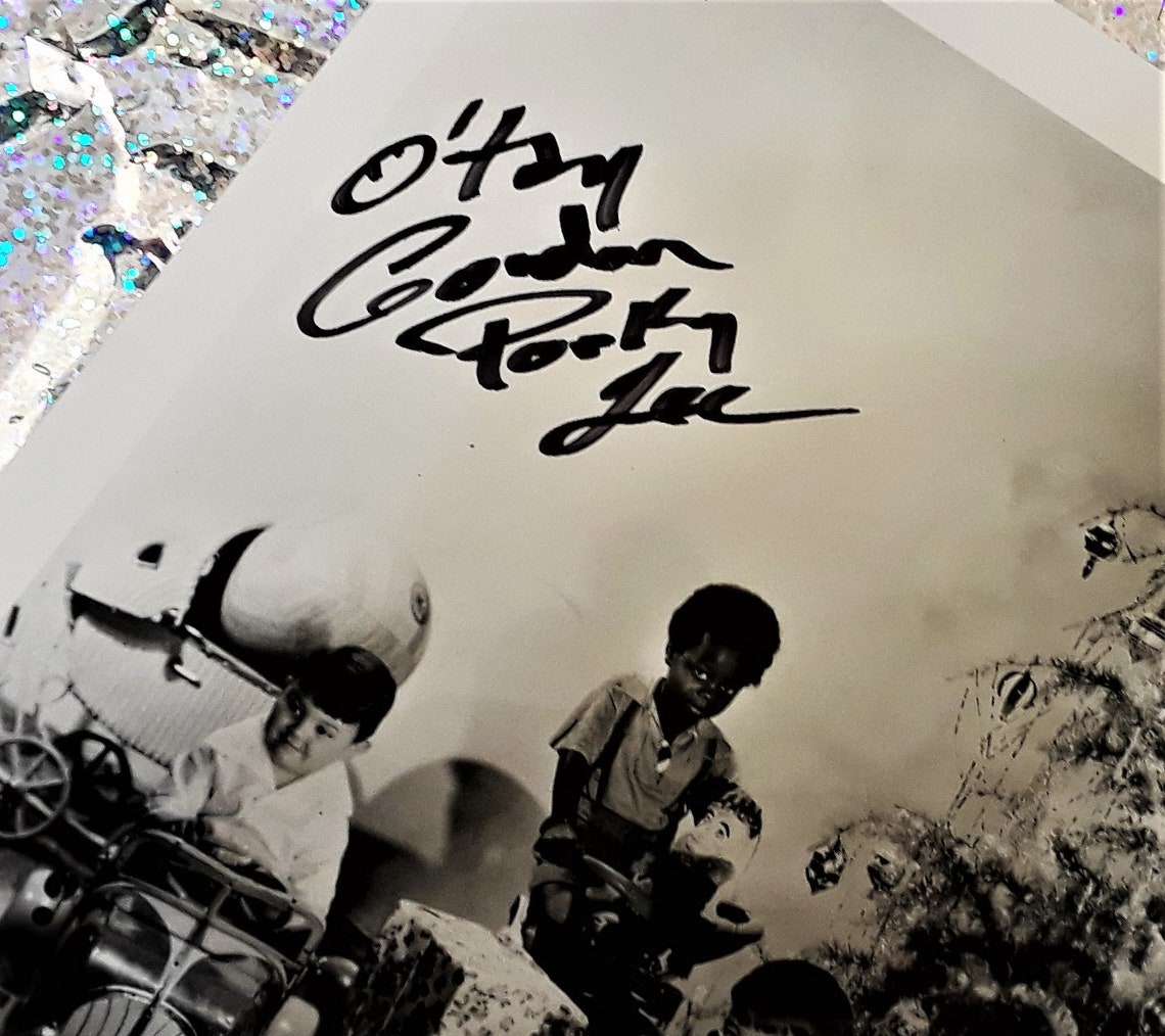 Very Rare Signed "lil Rascals" Gordon "porky" Lee 8x10 Black & White ...