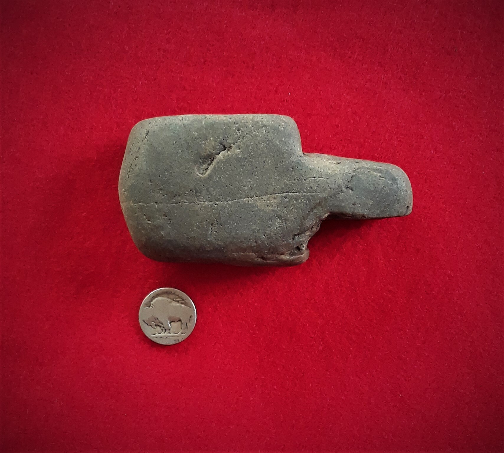 Ancient Stemmed Club Hand Maul Hammer Stone Artifact - Etsy