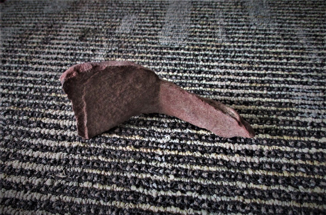 Ancient Stone Mattock - Stemmed Hoe Artifact Agricultural Relic - Etsy