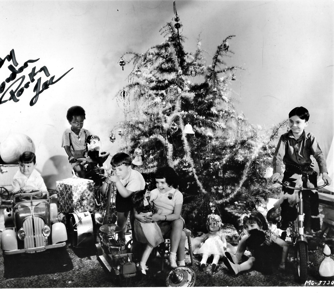 Very Rare Signed "lil Rascals" Gordon "porky" Lee 8x10 Black & White ...