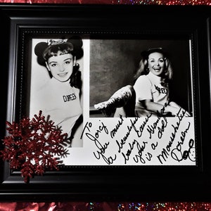 Walt Disney's Original Mouseketeer Doreen Tracey Rare Inscribed ...