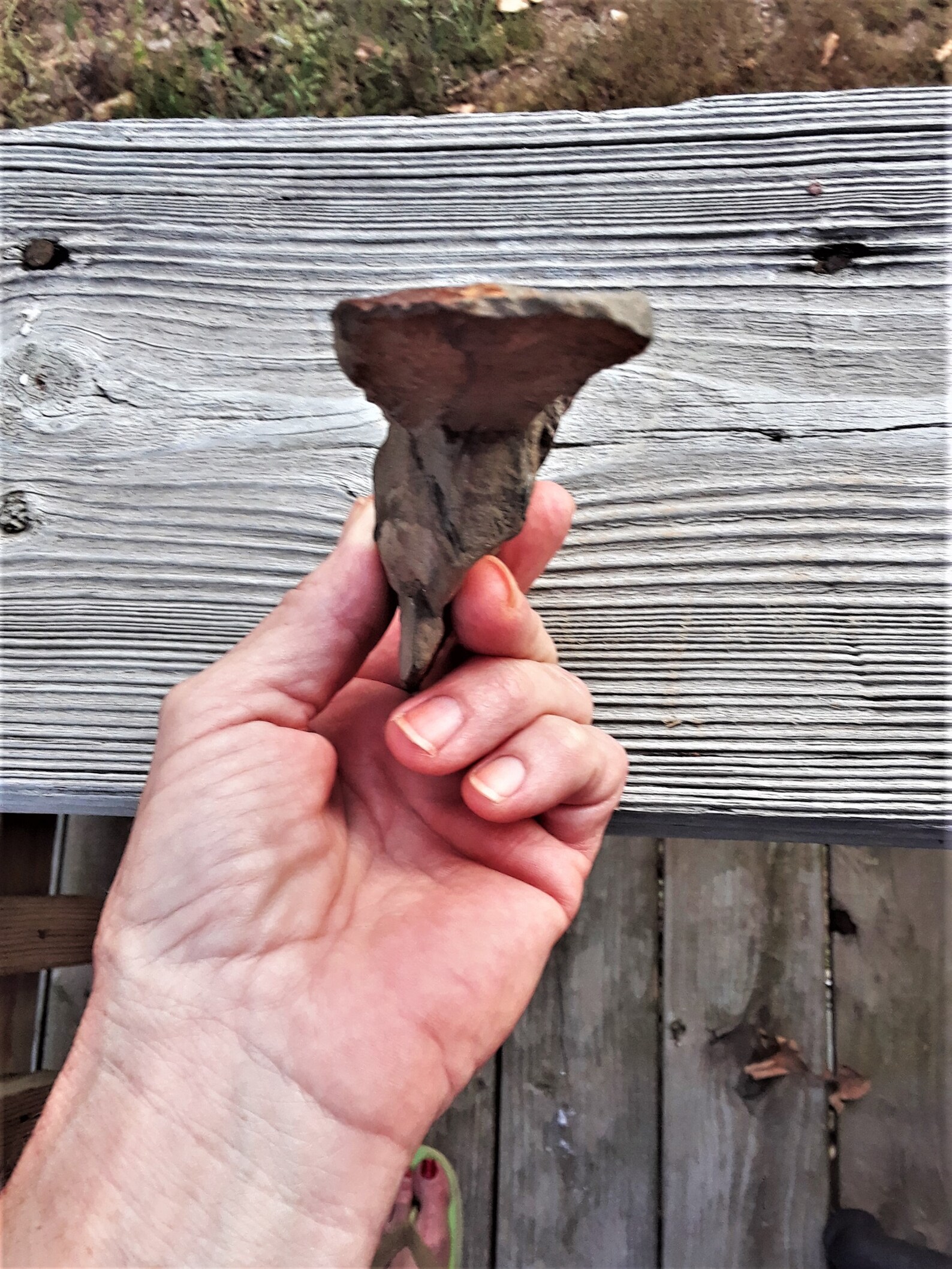 Ancient Stone Mattock - Stemmed Hoe Bird Effigy Artifact - Etsy