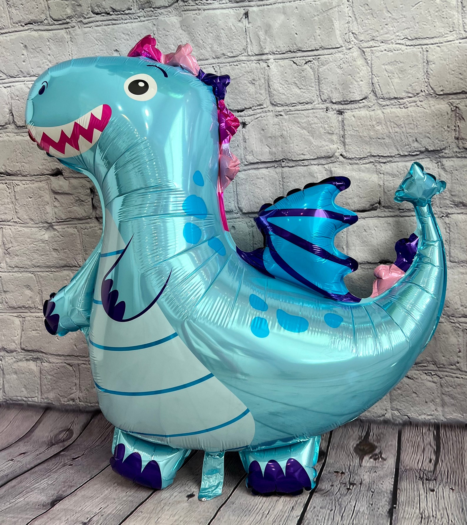 Dragons Love Tacos Giant Balloons for Birthday Parties Fiestas Foil ...