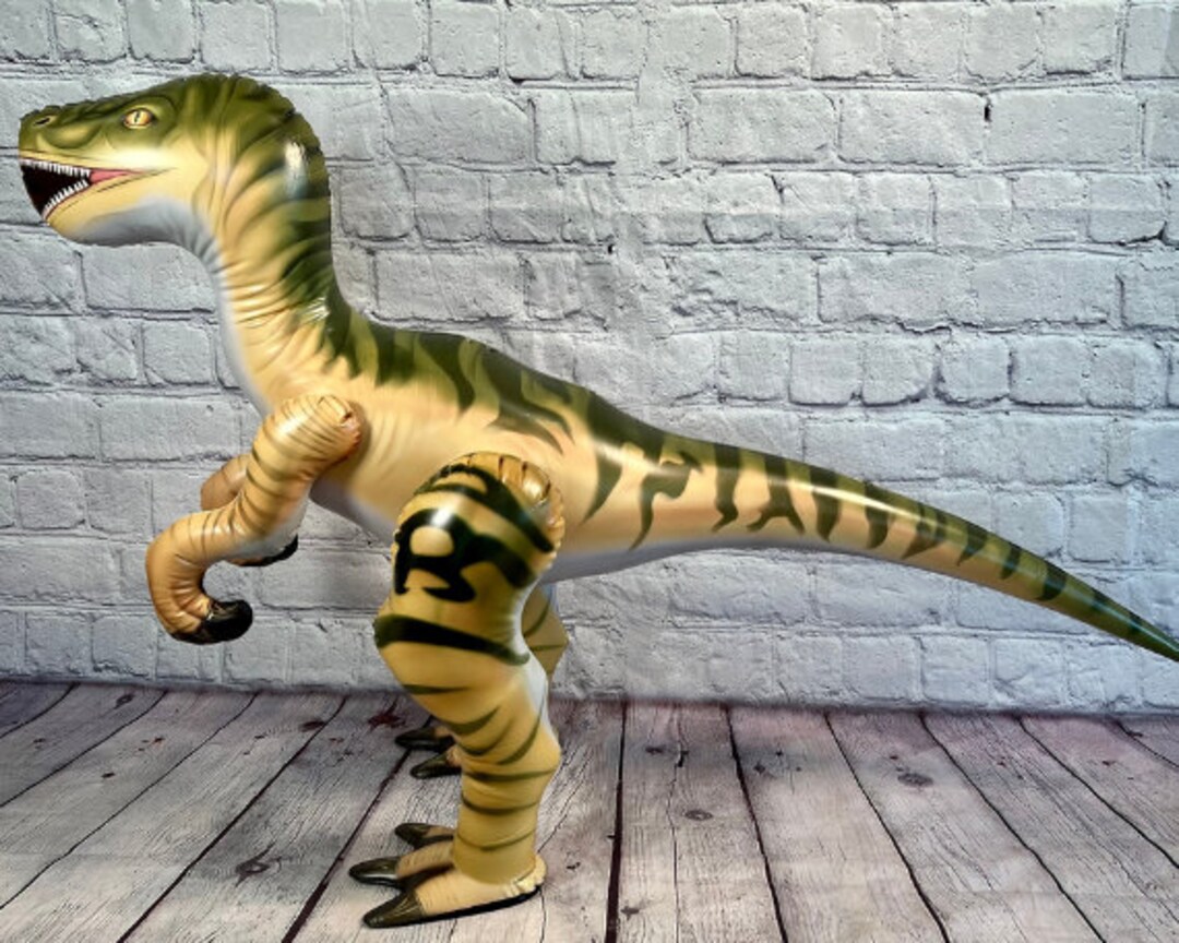 Dinosaur Raptor Vinyl Inflatable JUMBO Standing Birthday Party ...