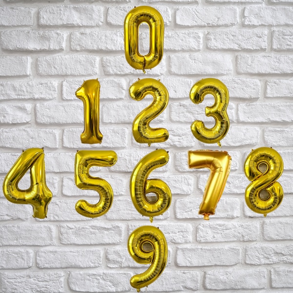 Giant Numbers - Etsy