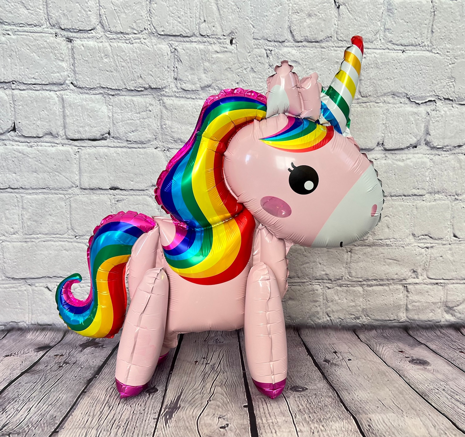 Unicorn Balloon Set of 7 JUMBO Mylar Walking Foil Balloons - Etsy