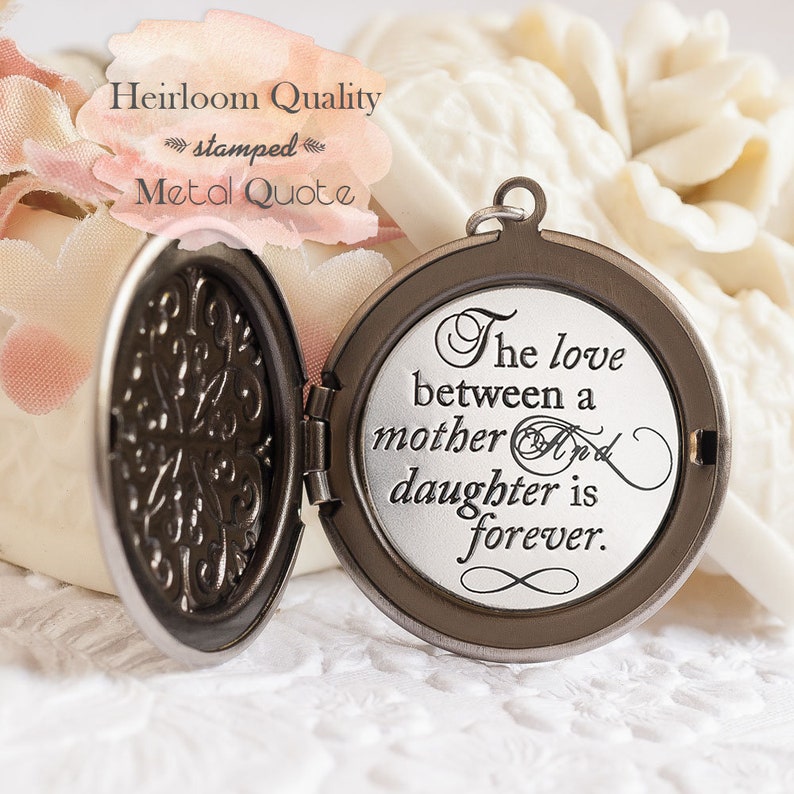 Mother Daughter Necklace the Love Between a Mother and Daughter is ...