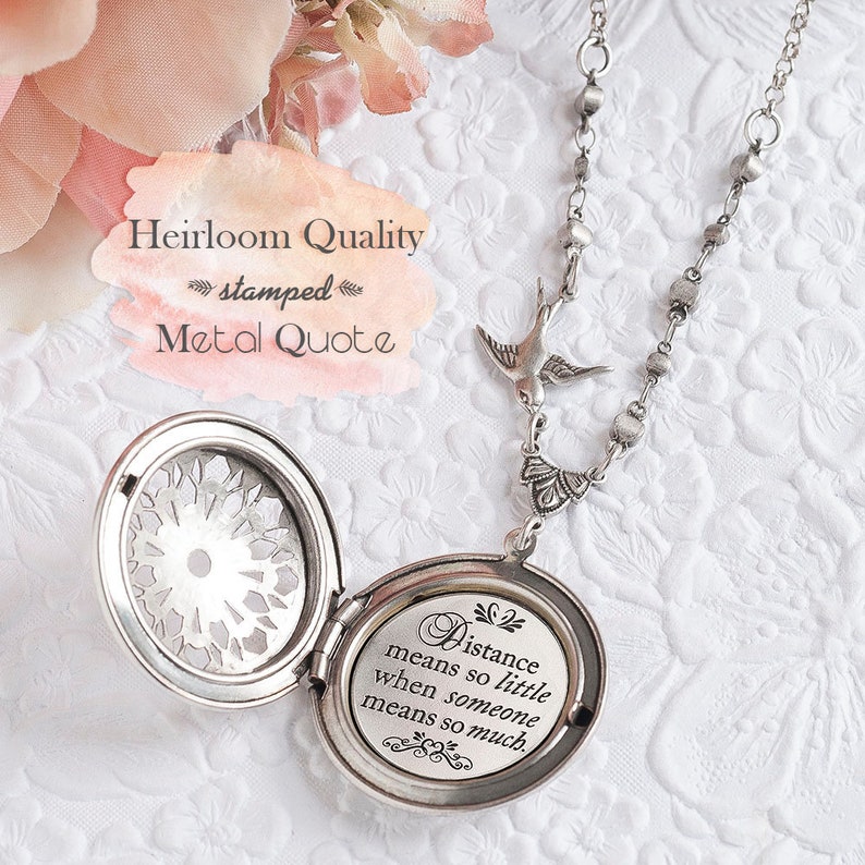 Distance Means so Little When Someone Means so Much Long Distance Gift ...