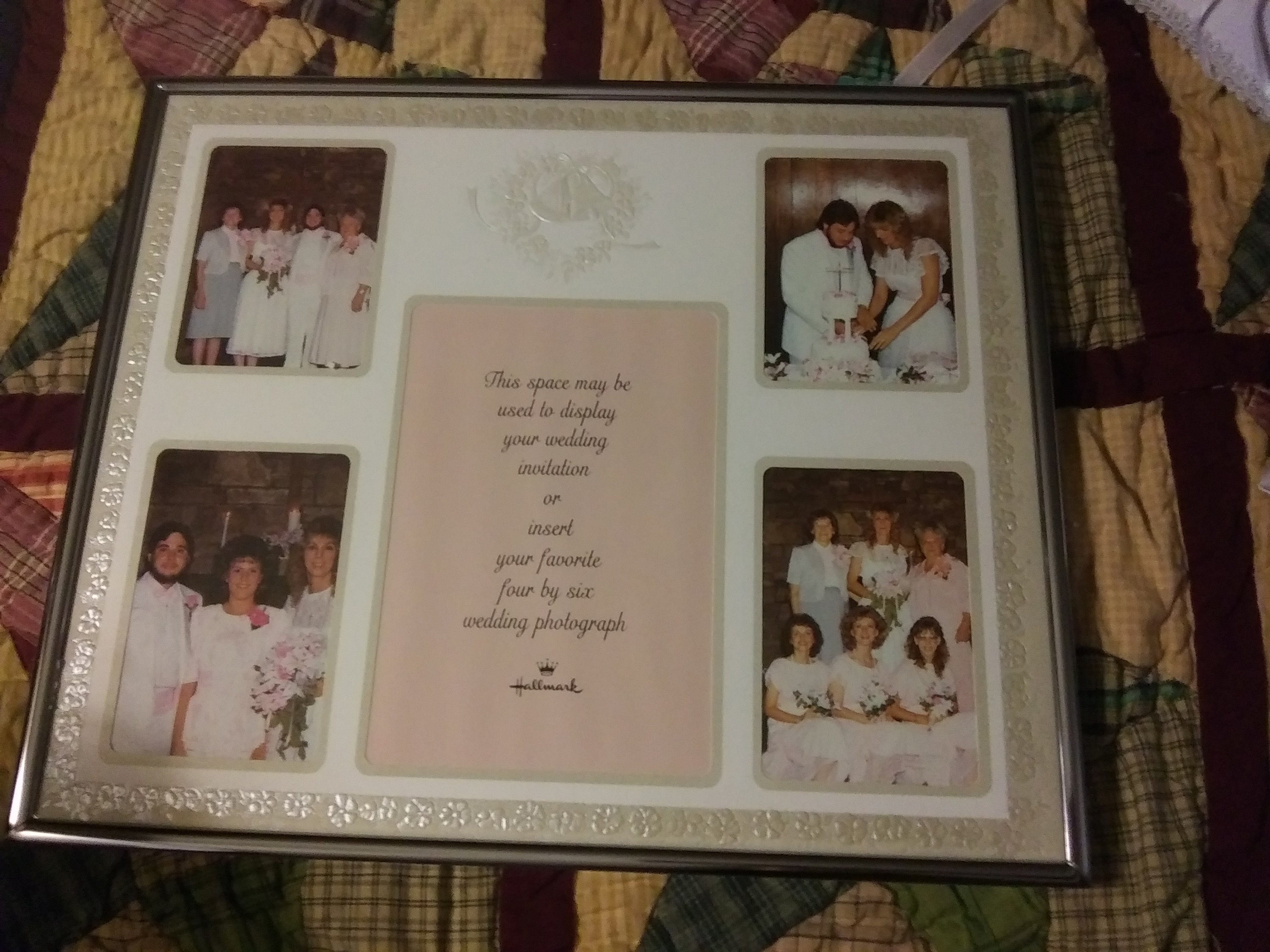 Hallmark Wedding Frame Vintage NIB NOS Anniversary Gift | Etsy