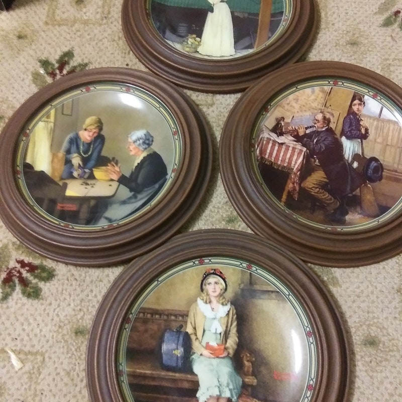 Norman Rockwell Plates - Etsy