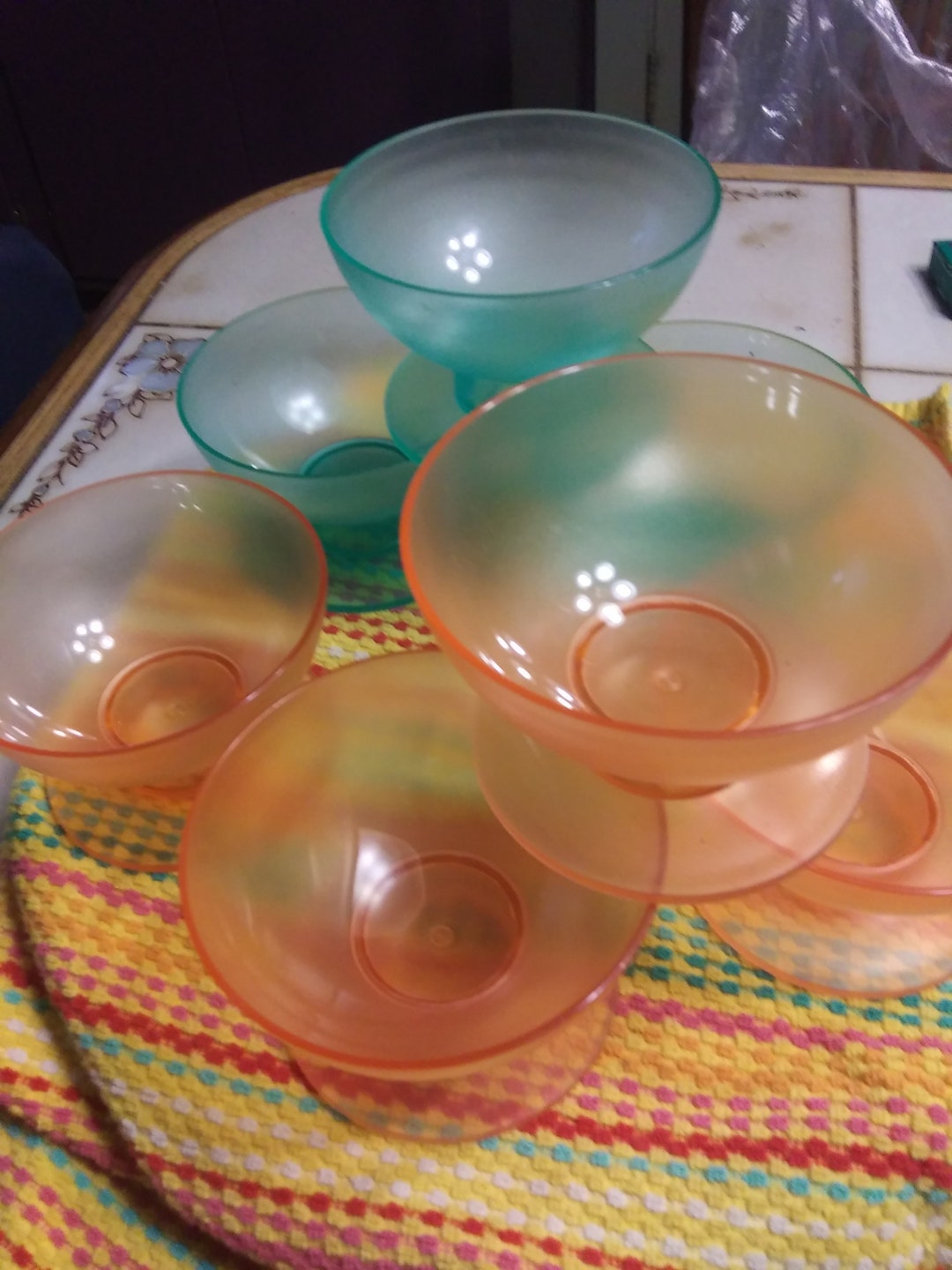 Set of 7 COPCO COLORS '80s Vintage Dessert Dishes Bowls - Etsy